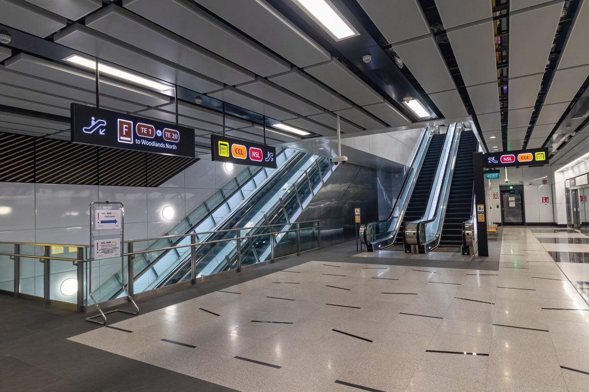 Marina Bay MRT Station – TEL Platform E (Upper Platform) | Land ...