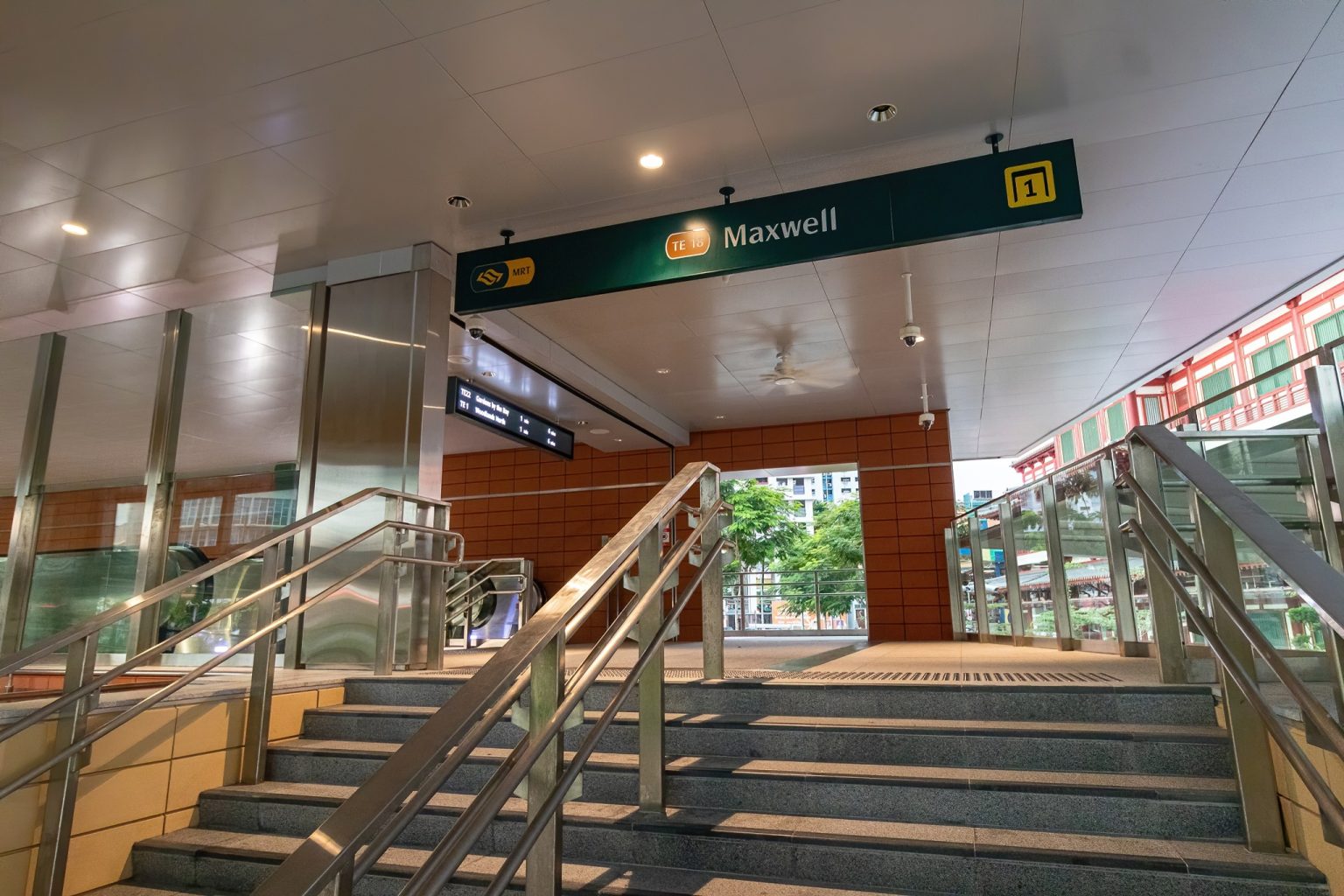 Maxwell MRT Station Exit 1 Land Transport Guru Maxwell MRT Station Exit 1 Land Transport Guru