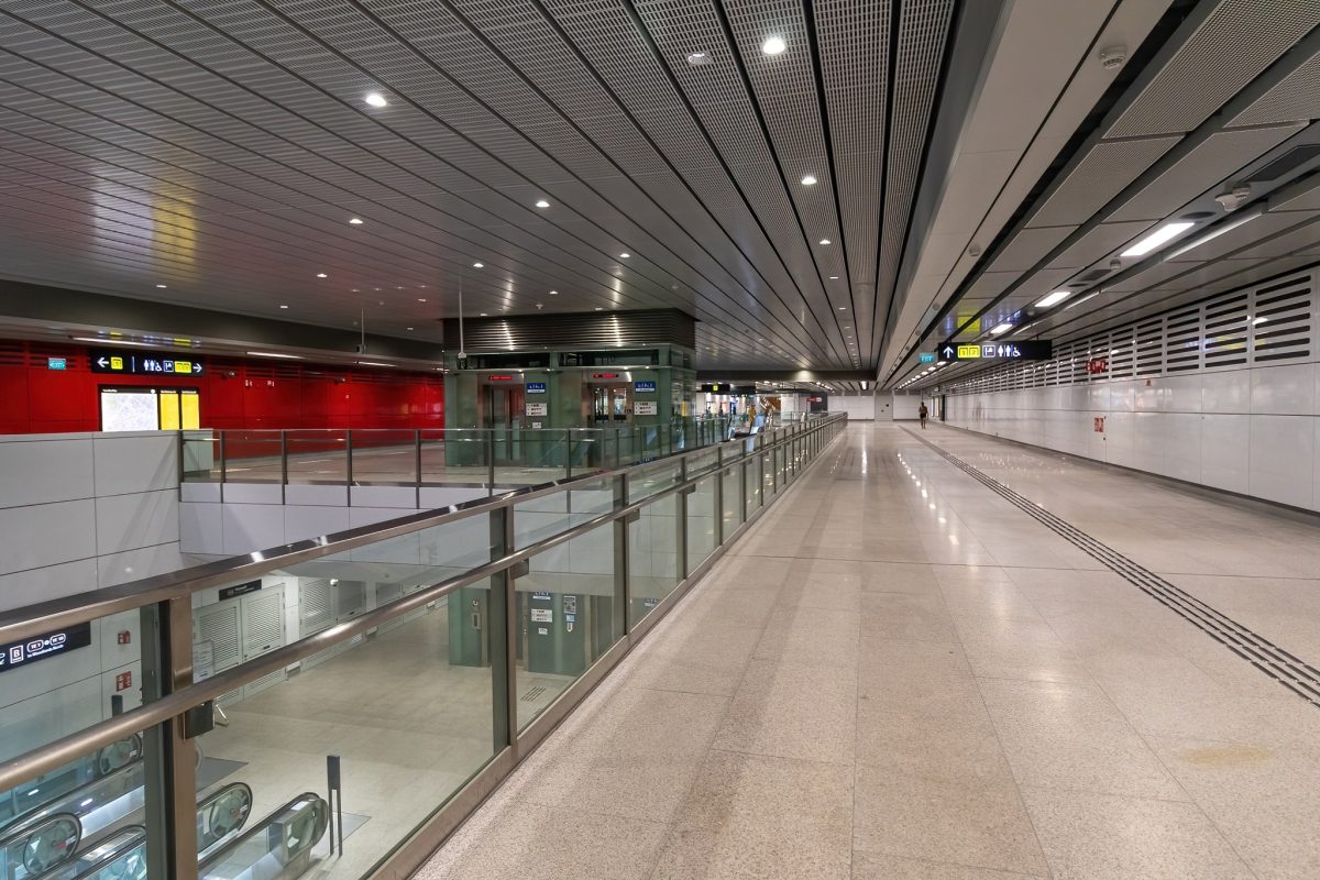 Maxwell MRT Station – Concourse Unpaid Area | Land Transport Guru
