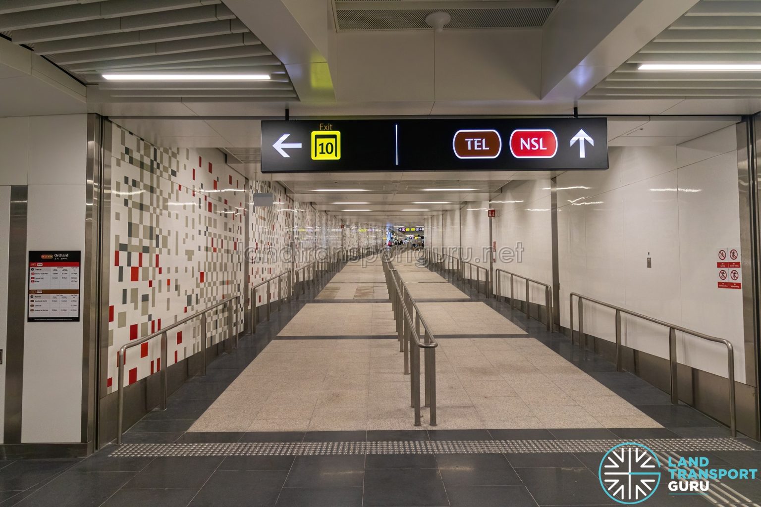 Orchard MRT Station – Exit 10 & Underpass to TEL Concourse | Land ...