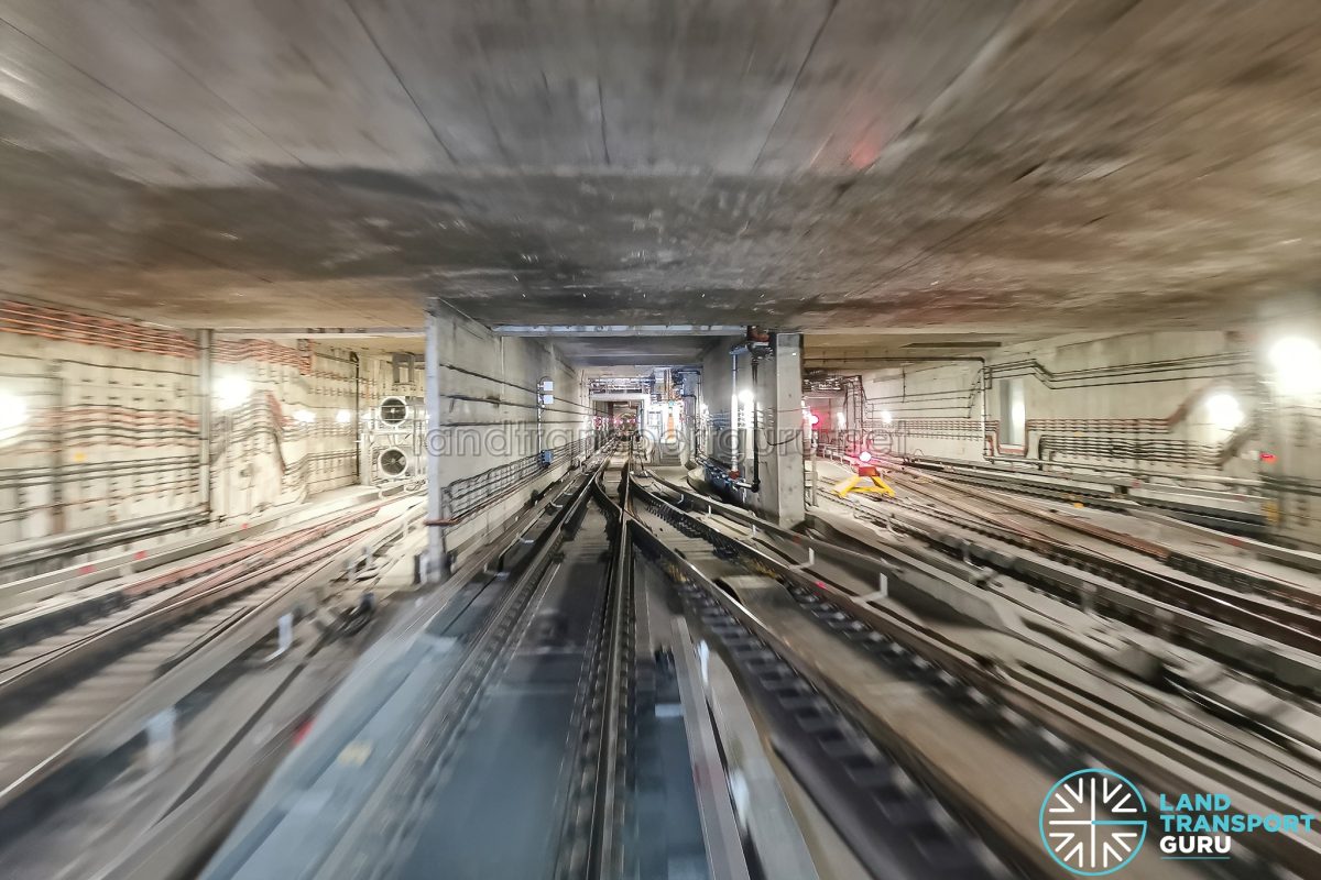 Orchard MRT Station – Sidings behind Woodlands North bound track | Land ...
