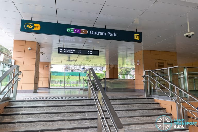 Outram Park MRT Station – Exit 8 | Land Transport Guru