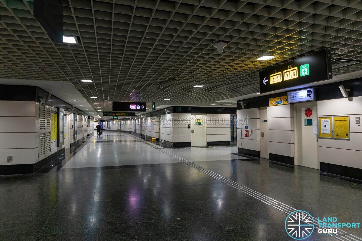 Outram Park MRT Station – NEL Underpass between Exits | Land Transport Guru