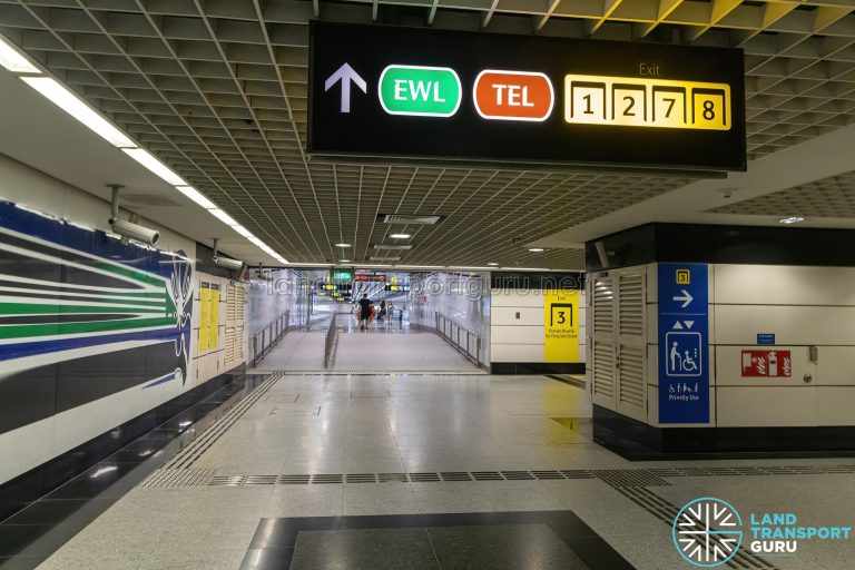 Outram Park MRT Station – NEL Underpass to Exit 3 & Unpaid Link to TEL ...