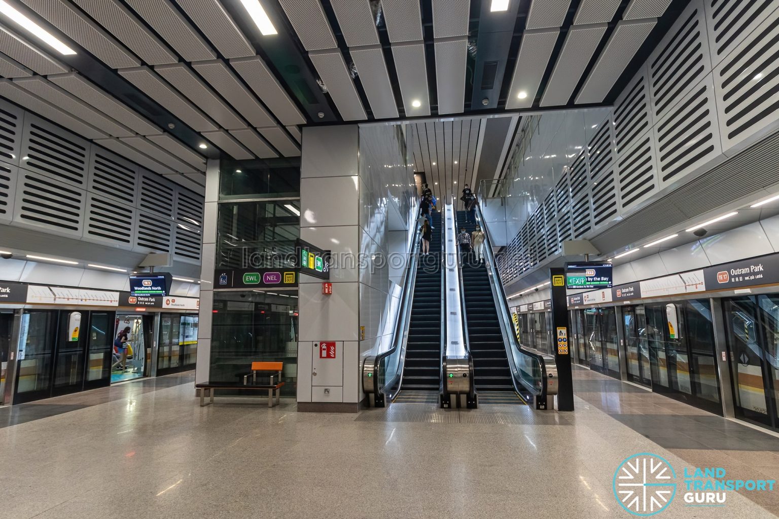 Outram Park MRT Station – TEL Platform Level | Land Transport Guru