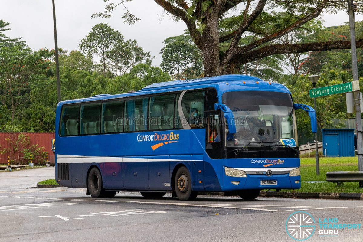 NTU Campus Loop – Blue | Land Transport Guru