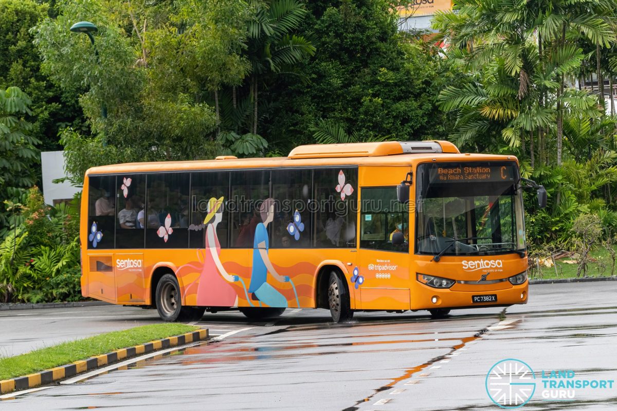 Sentosa Bus Services | Land Transport Guru