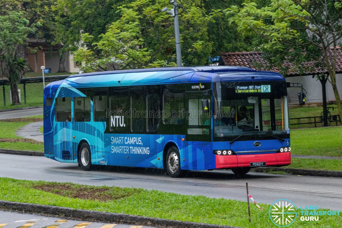 NTU Campus Rider | Land Transport Guru