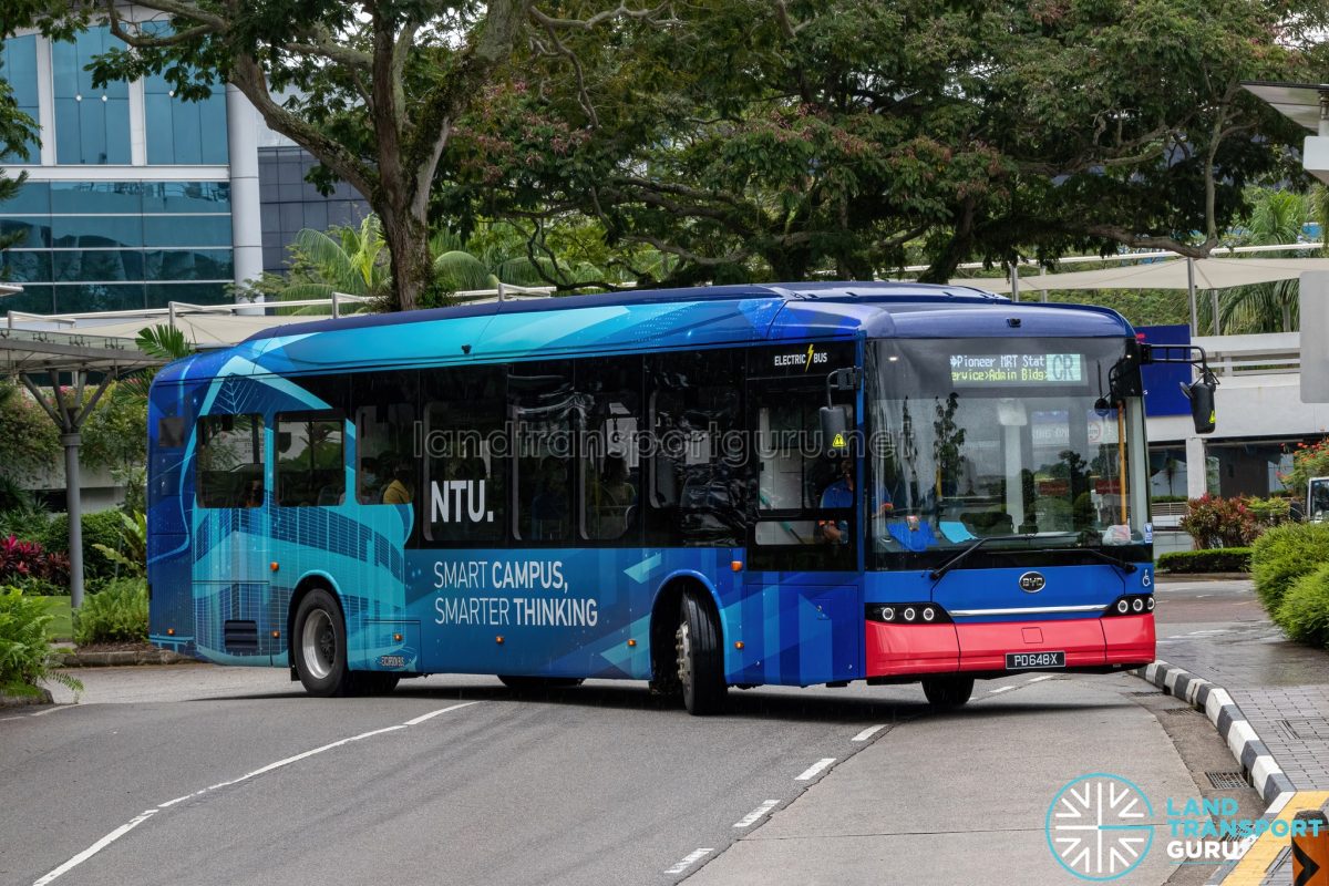 NTU Campus Rider | Land Transport Guru