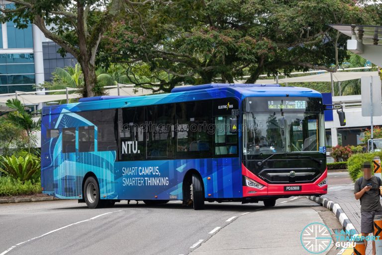 NTU Campus Rider – ComfortDelGro Bus Zhongtong N12 (PD698B) | Land ...