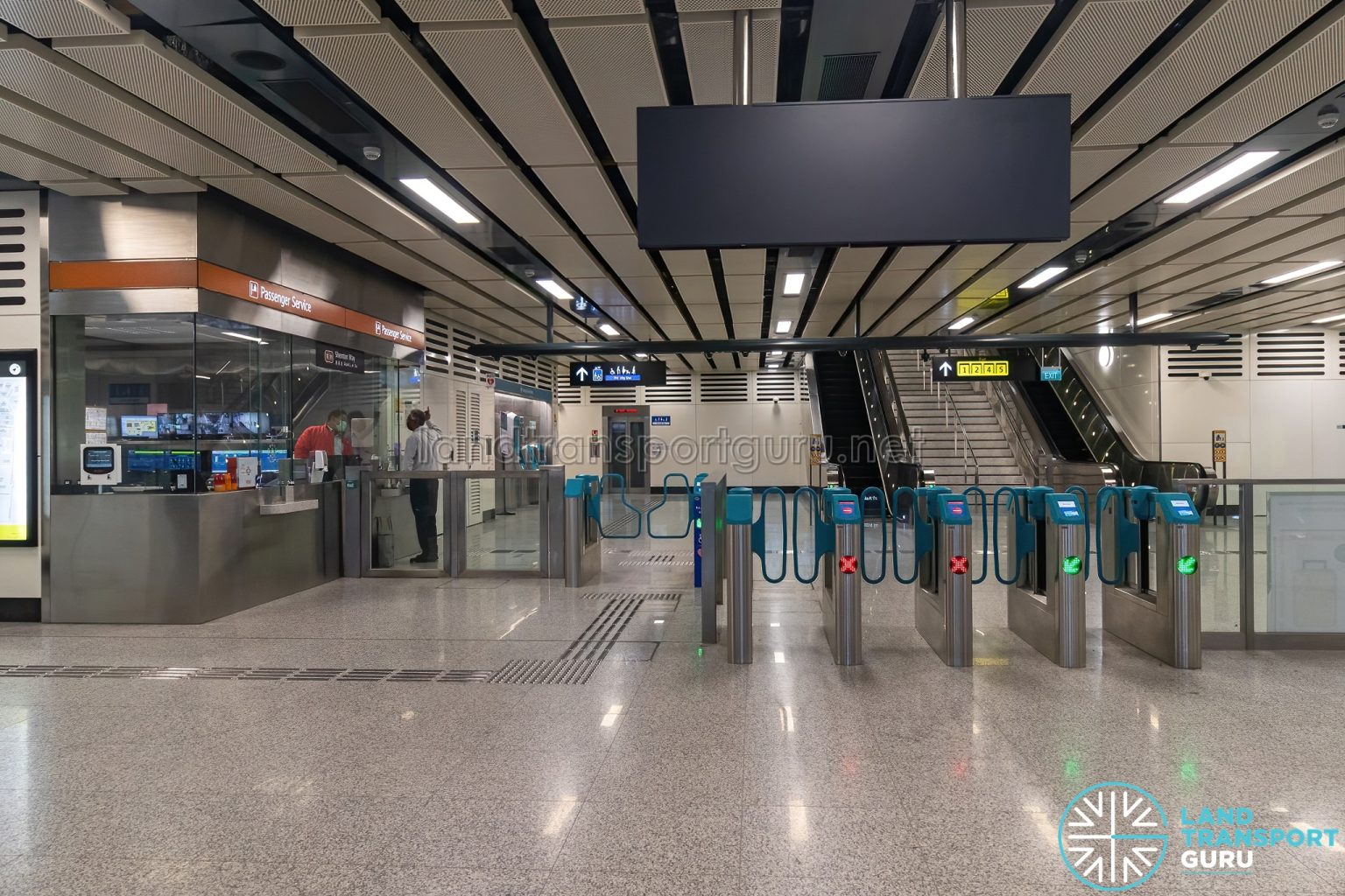 Shenton Way MRT Station – Passenger Service Centre & Faregates | Land ...