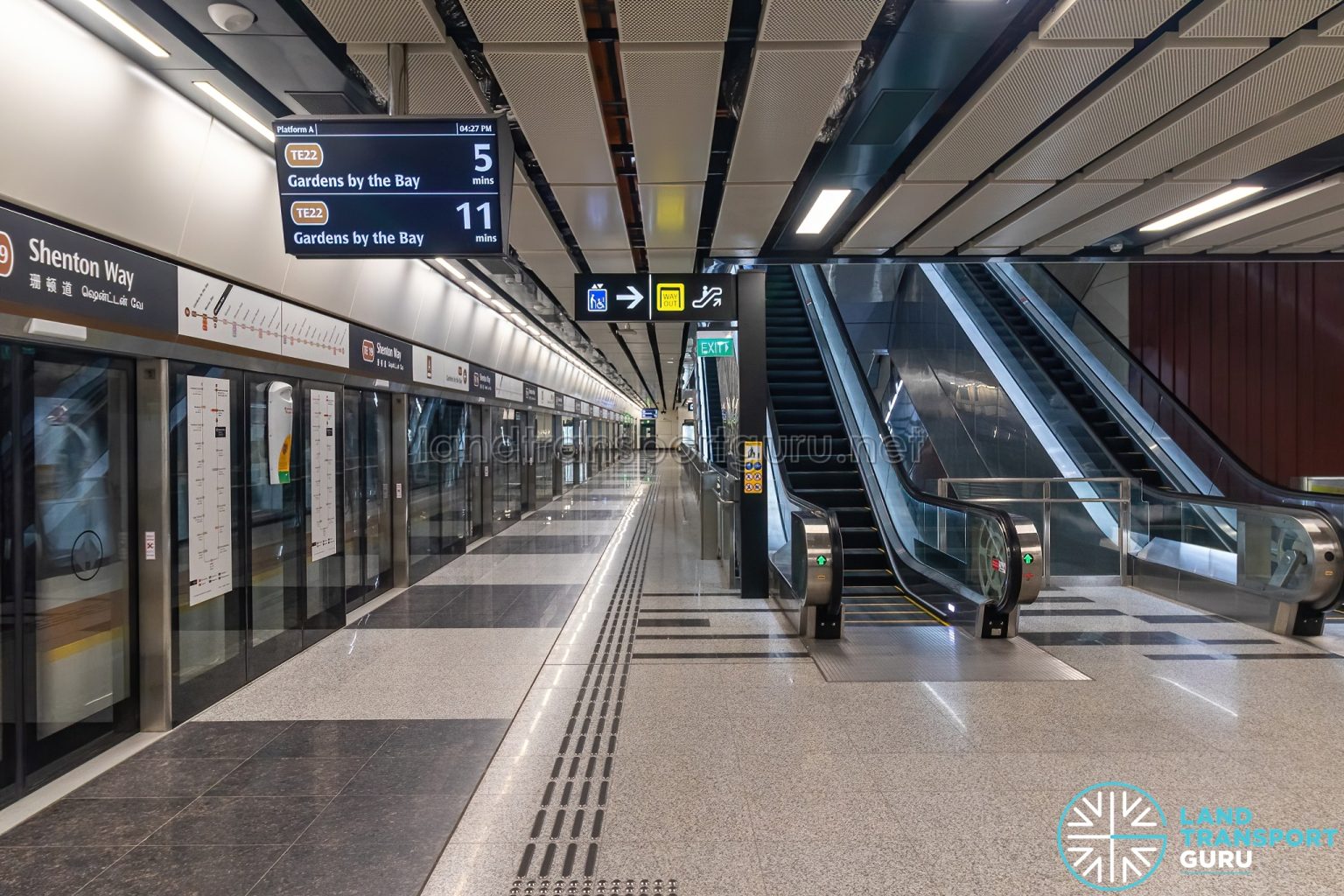 Shenton Way MRT Station | Land Transport Guru