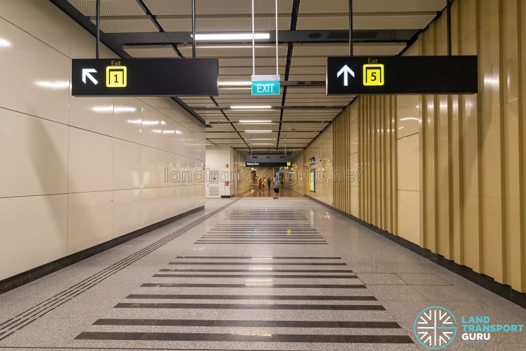 Shenton Way MRT Station – Underpass Level to Exits 1 & 5 | Land ...