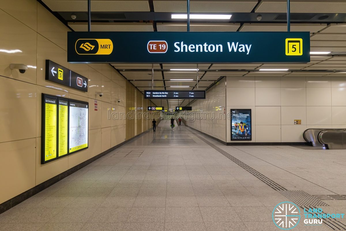 Shenton Way MRT Station | Land Transport Guru