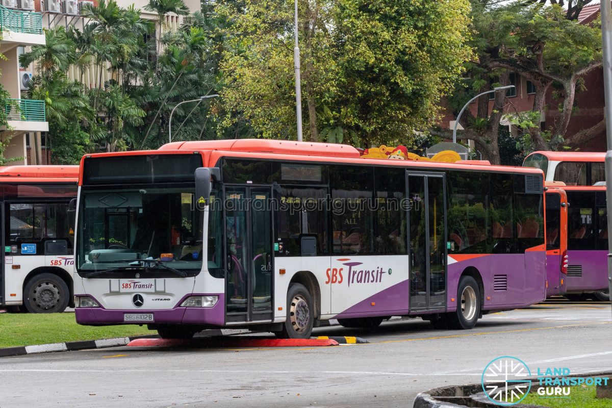 SBS Transit Mercedes-Benz Citaro (SBS6102B) | Land Transport Guru