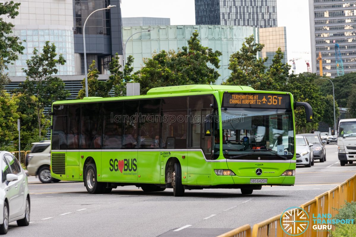 Bus 36T – Go-Ahead Singapore Mercedes-Benz Citaro (SBS6420H) | Land ...