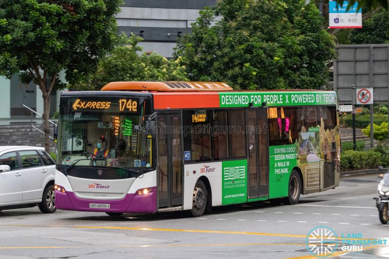 SBS Transit Express Bus Service 174e | Land Transport Guru