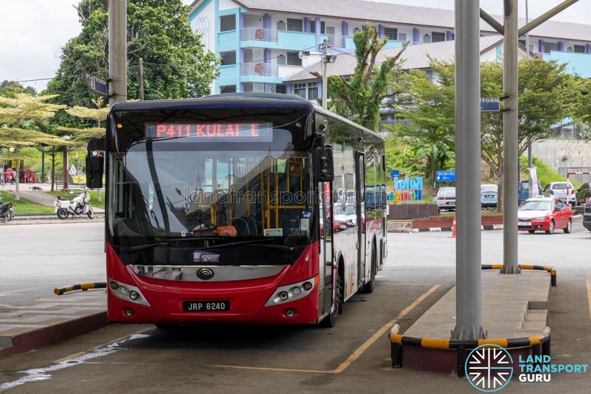 P411 – Causeway Link Yutong ZK6126HG (JRP6240) | Land Transport Guru