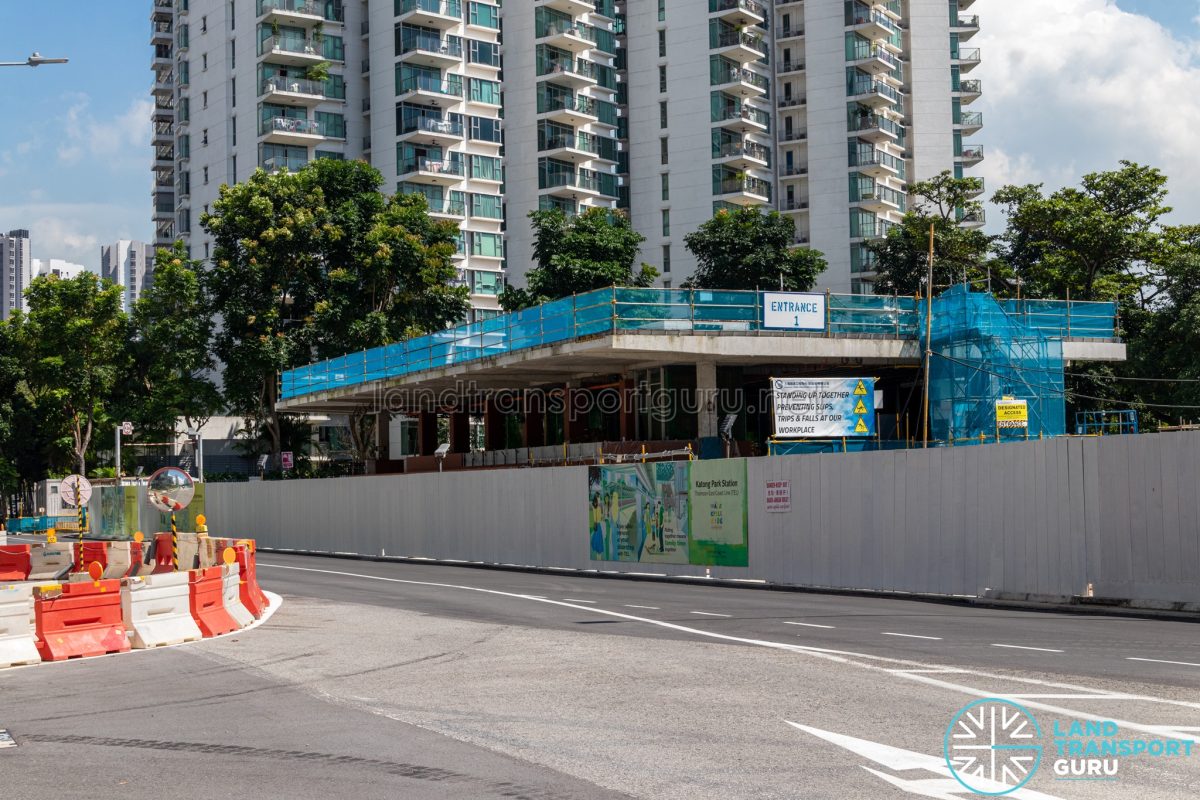 Katong Park MRT Station – Construction Progress (Jan 2023) | Land ...