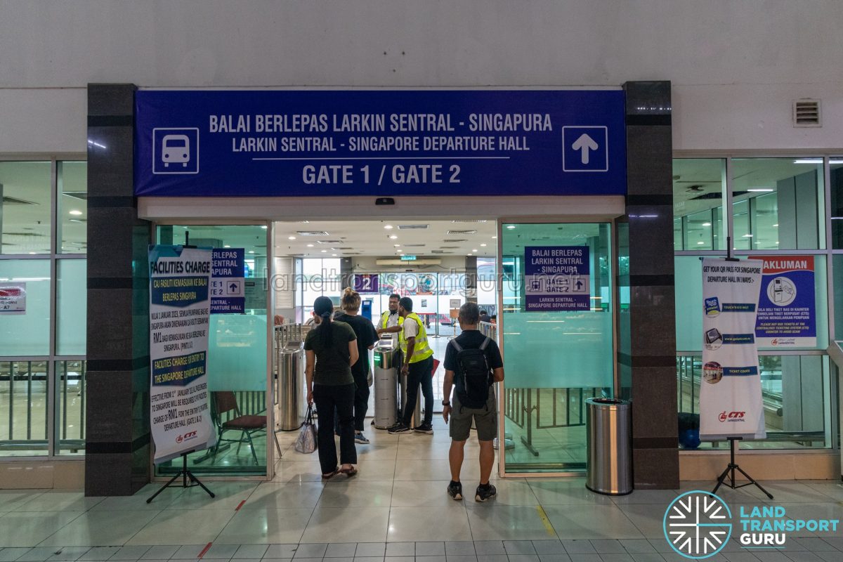Larkin Bus Terminal – Gates 1 & 2 for Singapore-bound buses | Land ...