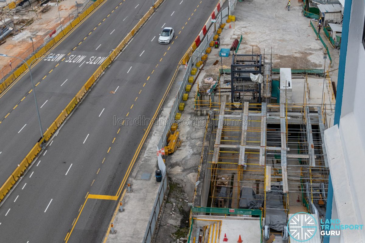 Marine Parade MRT Station – Construction Progress (Jan 2023) | Land ...