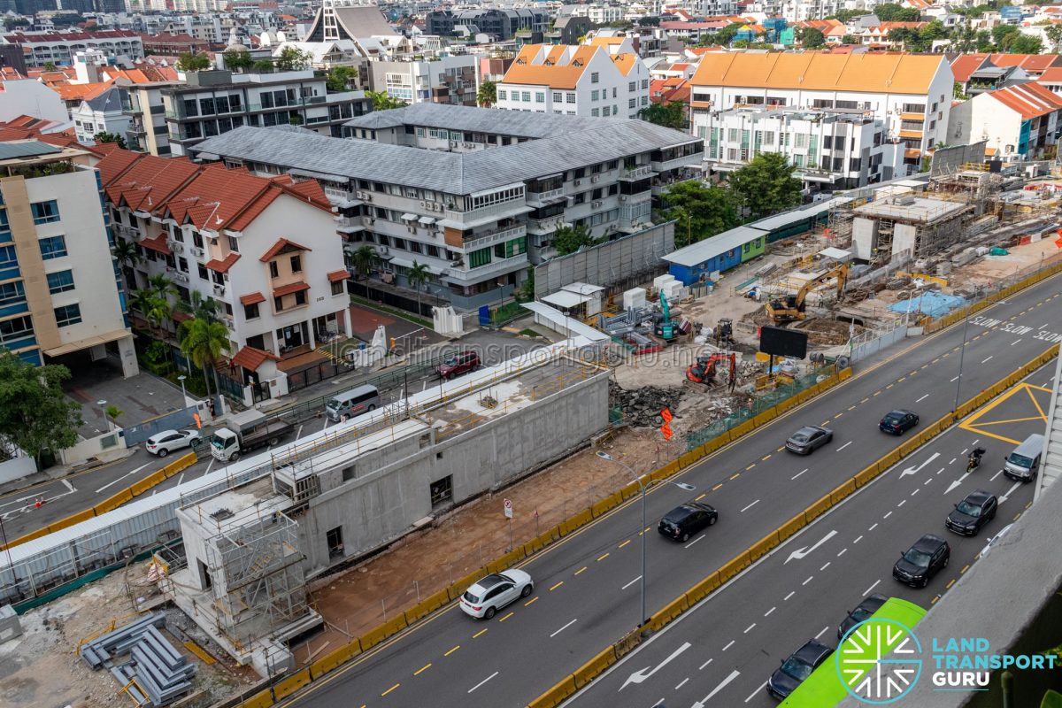 Marine Parade MRT Station – Construction Progress (Jan 2023) | Land ...