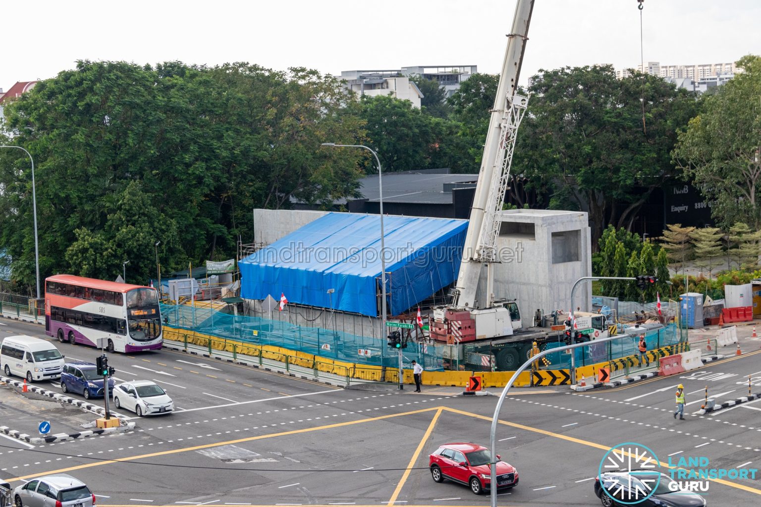 Marine Terrace MRT Station – Construction Progress (Jan 2023) | Land ...