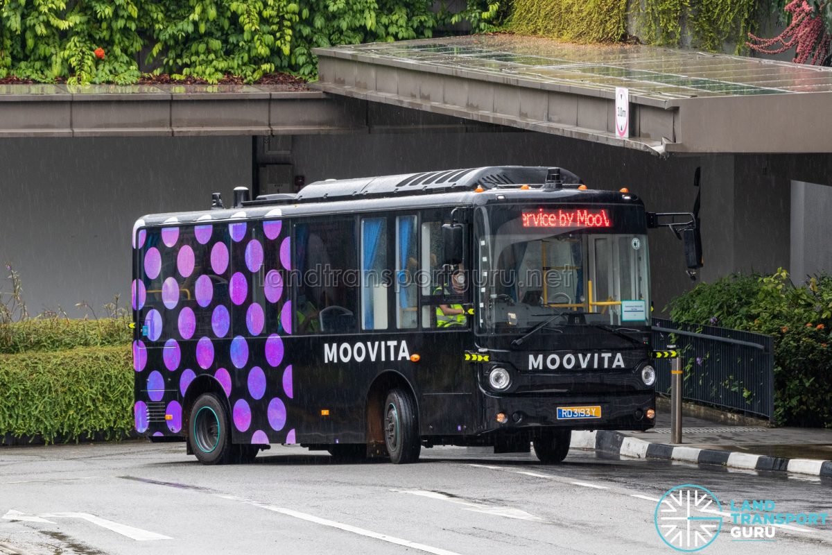 MooVita Autonomous Bus Trial at Ngee Ann Polytechnic | Land Transport Guru