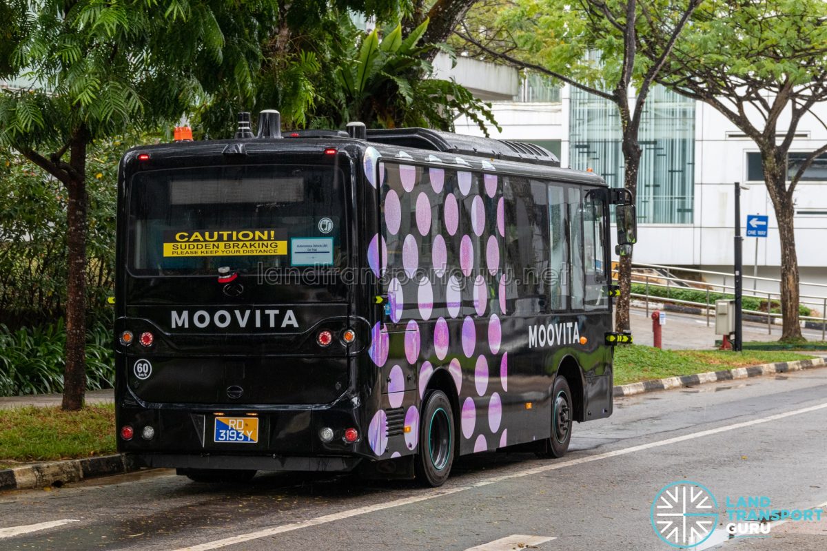 MooVita Autonomous Bus Trial at Ngee Ann Polytechnic | Land Transport Guru