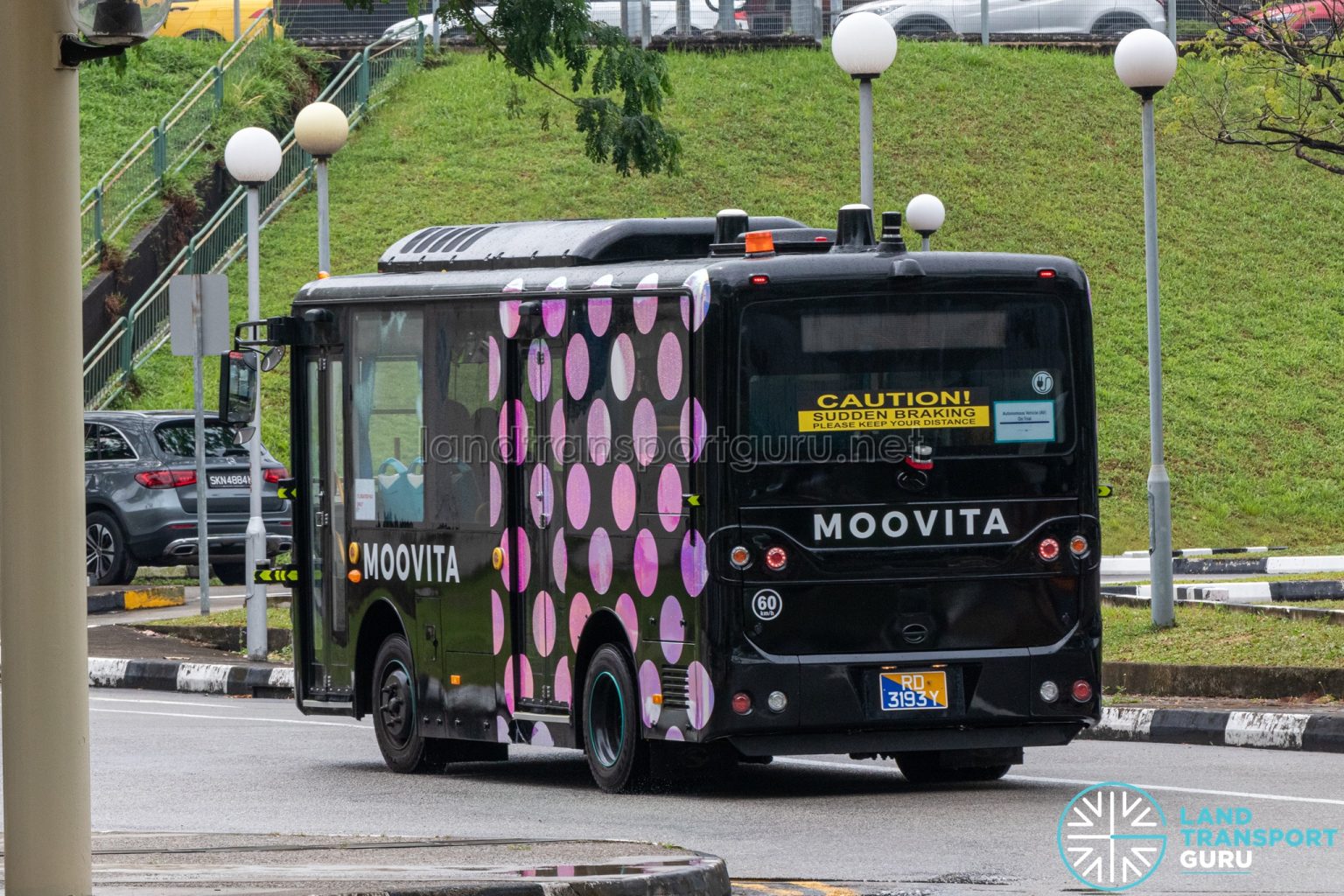 MooVita Autonomous Bus Trial at Ngee Ann Polytechnic | Land Transport Guru