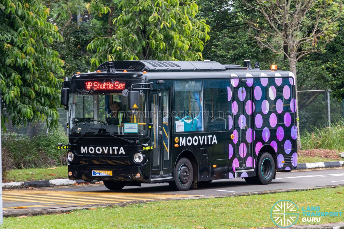 MooVita Autonomous Bus Trial at Ngee Ann Polytechnic | Land Transport Guru