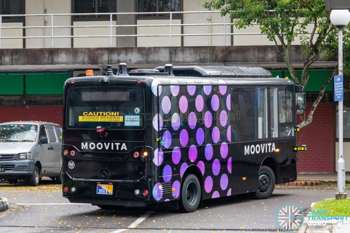 MooVita Autonomous Bus Trial at Ngee Ann Polytechnic | Land Transport Guru