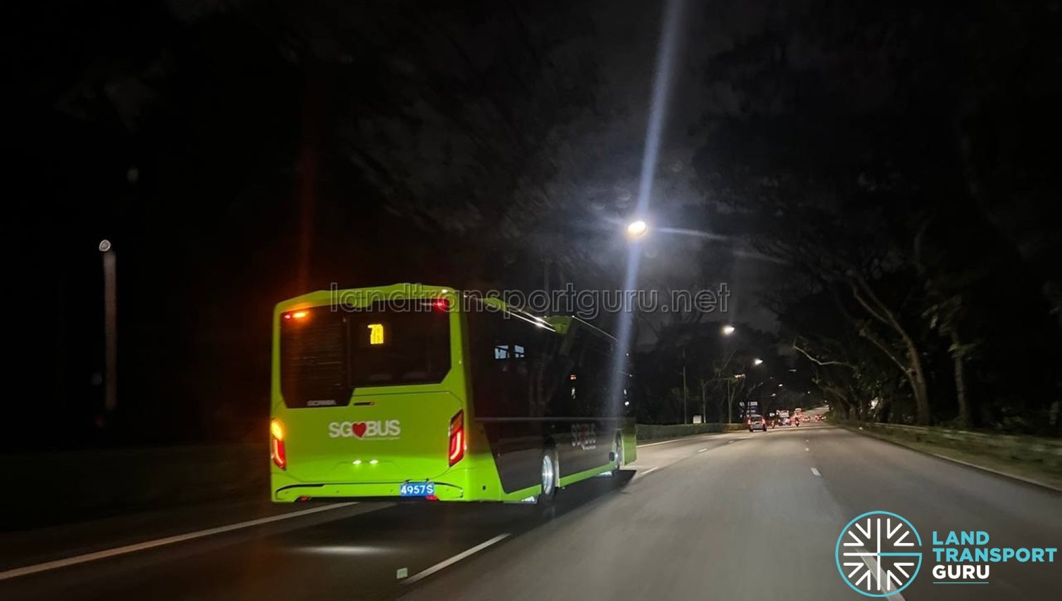Scania 2-door Electric Bus for Singapore | Land Transport Guru
