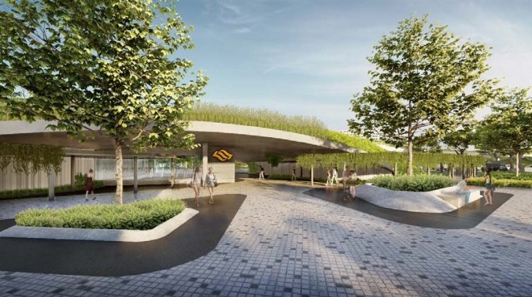 Artist’s Impression of Teck Ghee CRL Station (Image: LTA) | Land ...