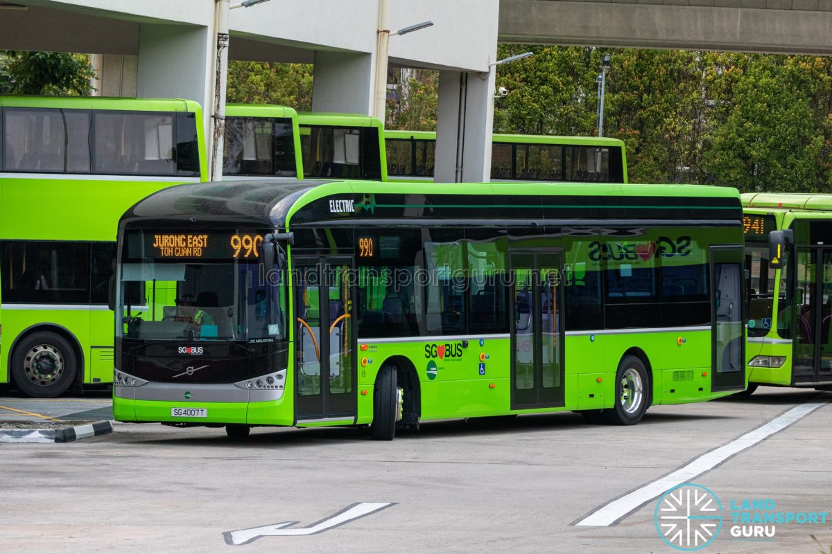 Bus 990 – Tower Transit Volvo BZL–SC Neustar City (SG4007T) | Land ...