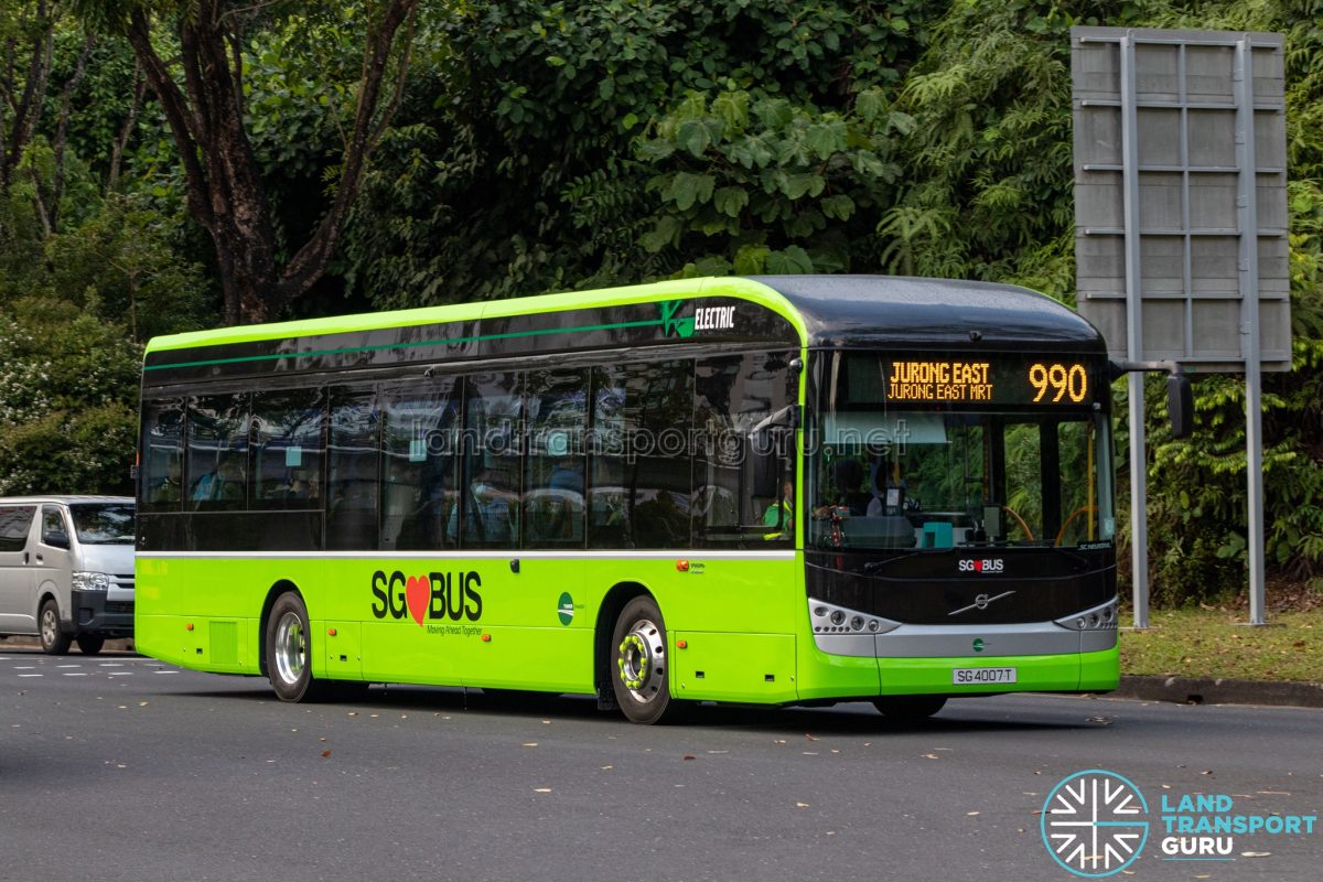 Bus 990 – Tower Transit Volvo BZL–SC Neustar City (SG4007T) | Land ...