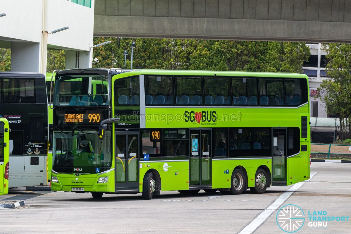 Bus 990 – Tower Transit MAN A95 (Euro 6; 3-Door) (SG6289H) | Land ...