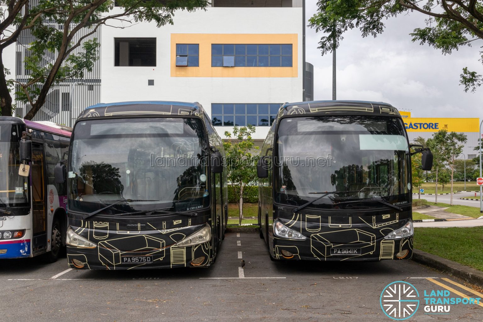 ComfortDelGro Scania K230UB Buses at Heavy Vehicle Park (PA9575D ...