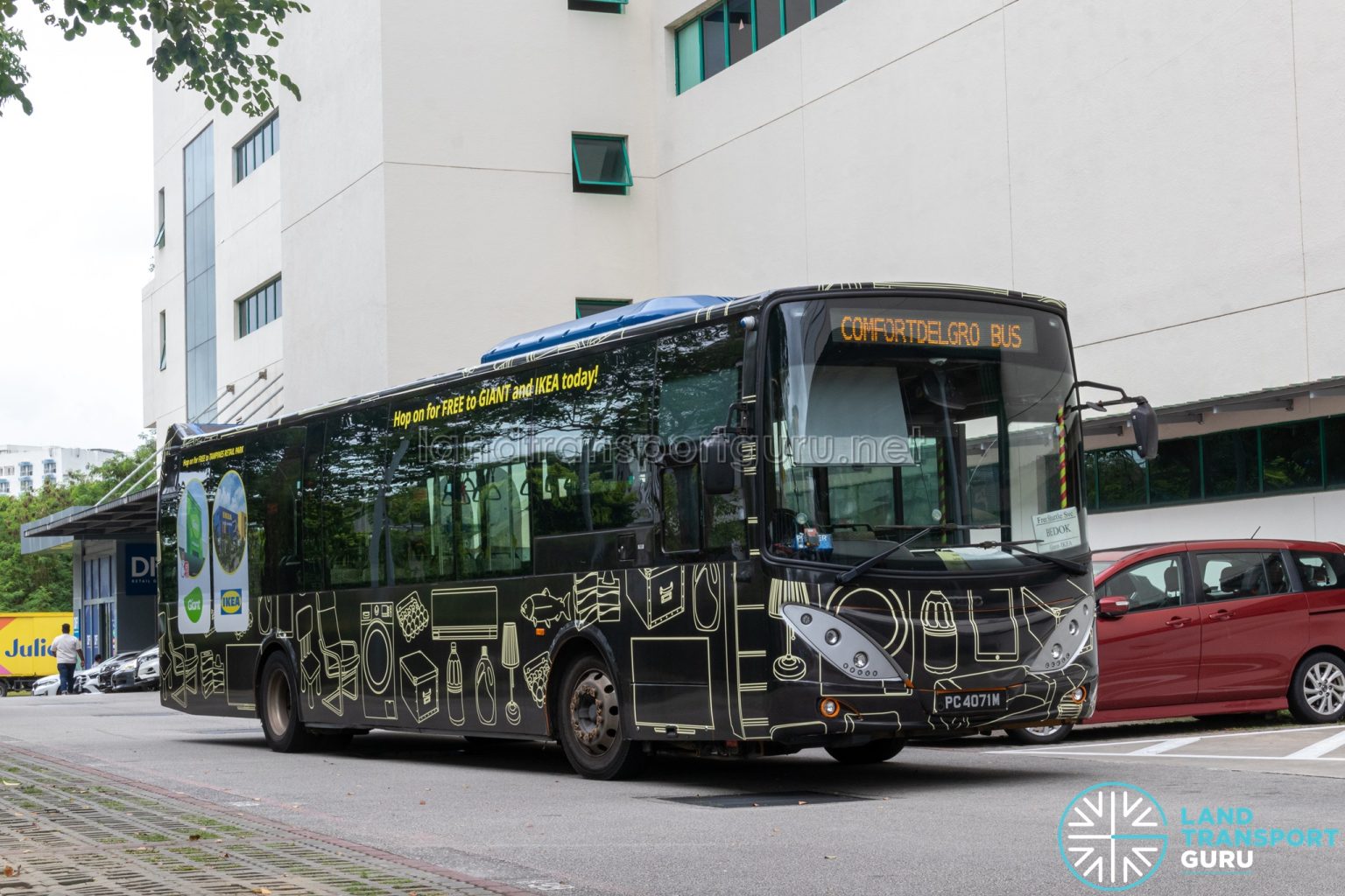 Tampines Retail Park Free Shuttle Bus Services (IKEA Tampines / Giant ...