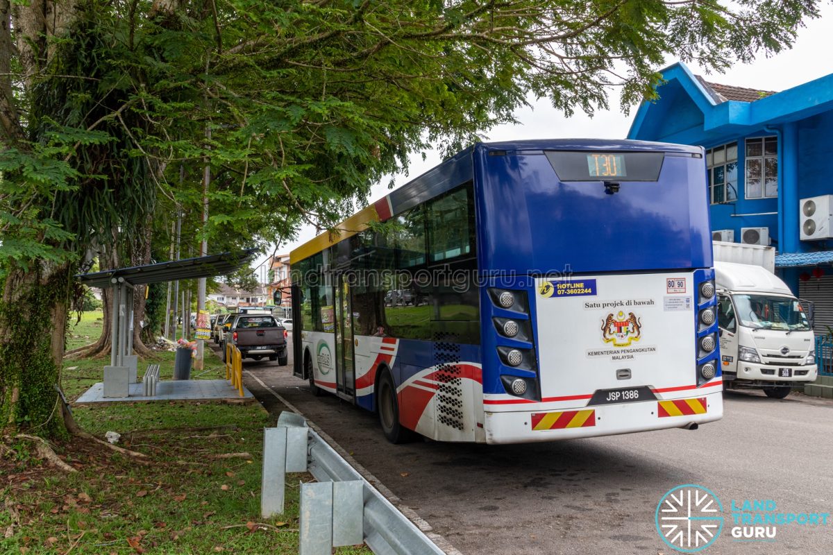 Taman Putri Kulai Bus Terminal | Land Transport Guru