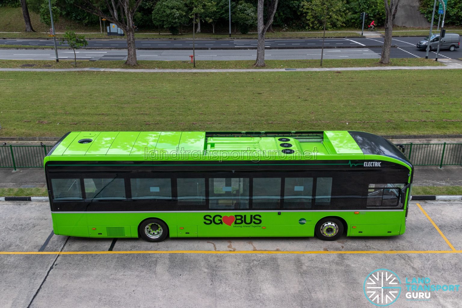 Volvo BZL–SC Neustar City (SG4007T) – Overhead view | Land Transport Guru