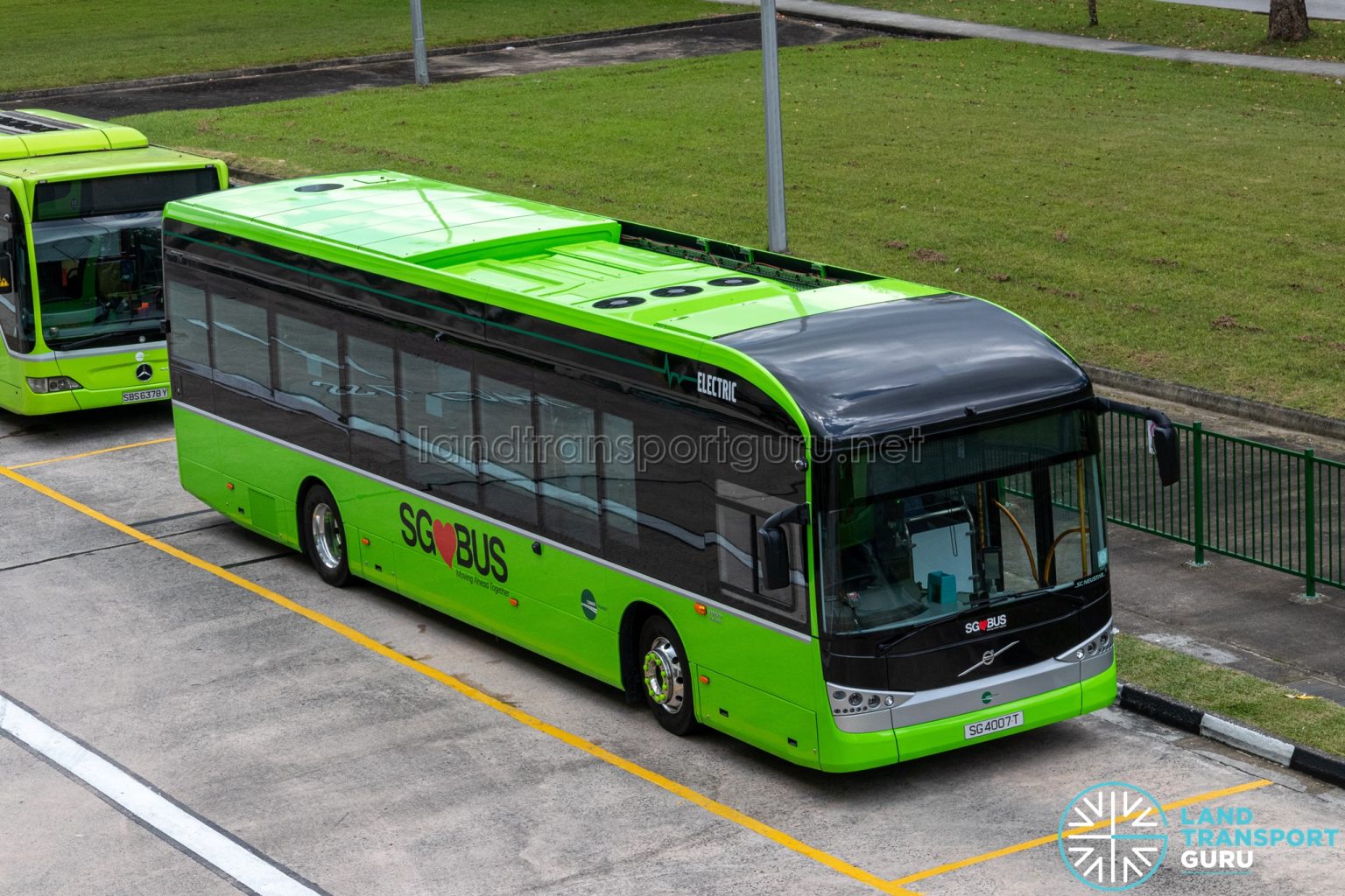 Volvo BZL–SC Neustar City (SG4007T) – Overhead front | Land Transport Guru