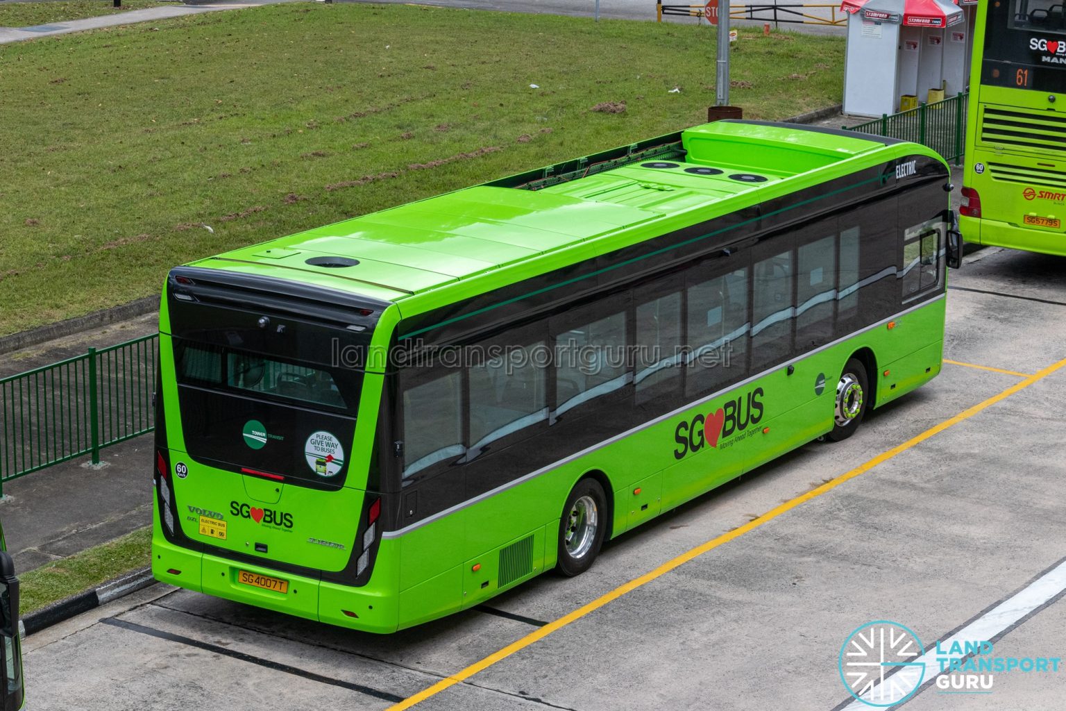 Volvo BZL–SC Neustar City (SG4007T) – Overhead rear | Land Transport Guru