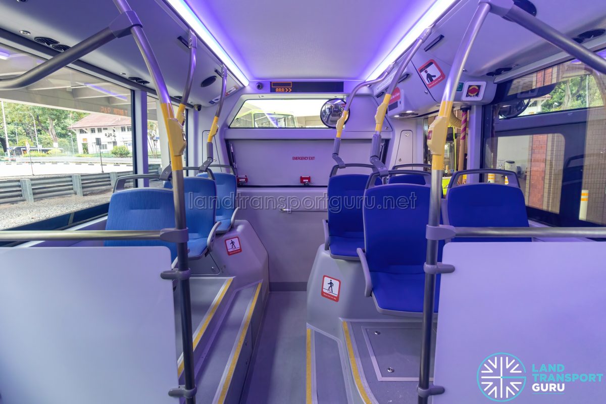 Volvo BZL–SC Neustar City (SG4007T) – Interior rear section | Land ...