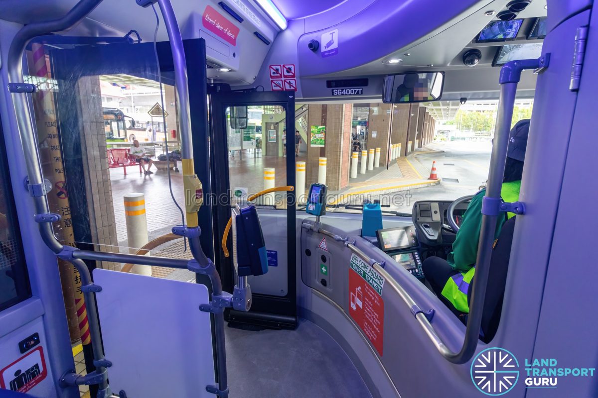 Volvo BZL–SC Neustar City (SG4007T) – Driver’s cabin | Land Transport Guru