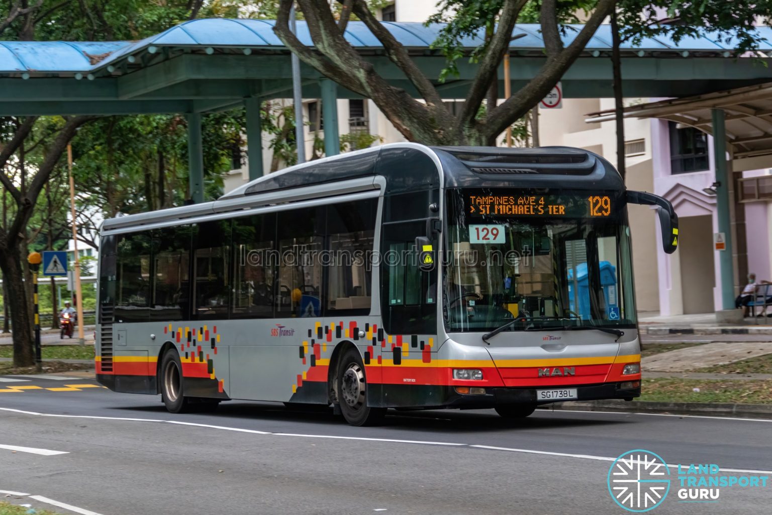 Bus 129 – SBS Transit MAN A22 (SG1738L) | Land Transport Guru