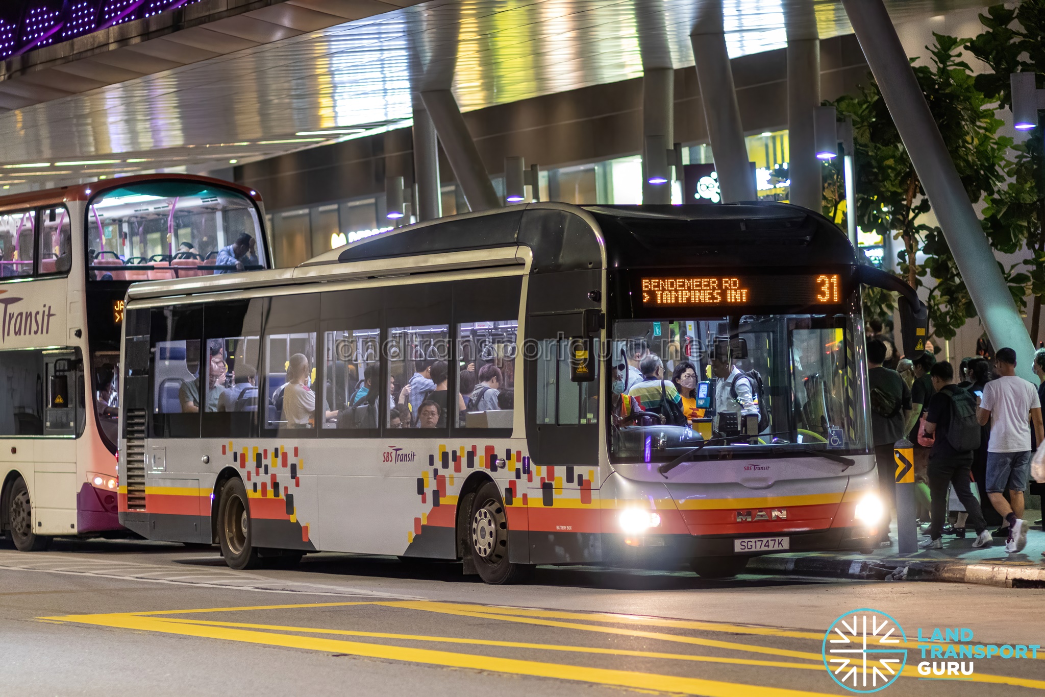 Bus 31 SBS Transit MAN A22 SG1747K Land Transport Guru