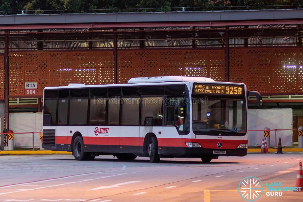 Bus 925A – SMRT Buses Mercedes-Benz Citaro (SMB175P) | Land Transport Guru