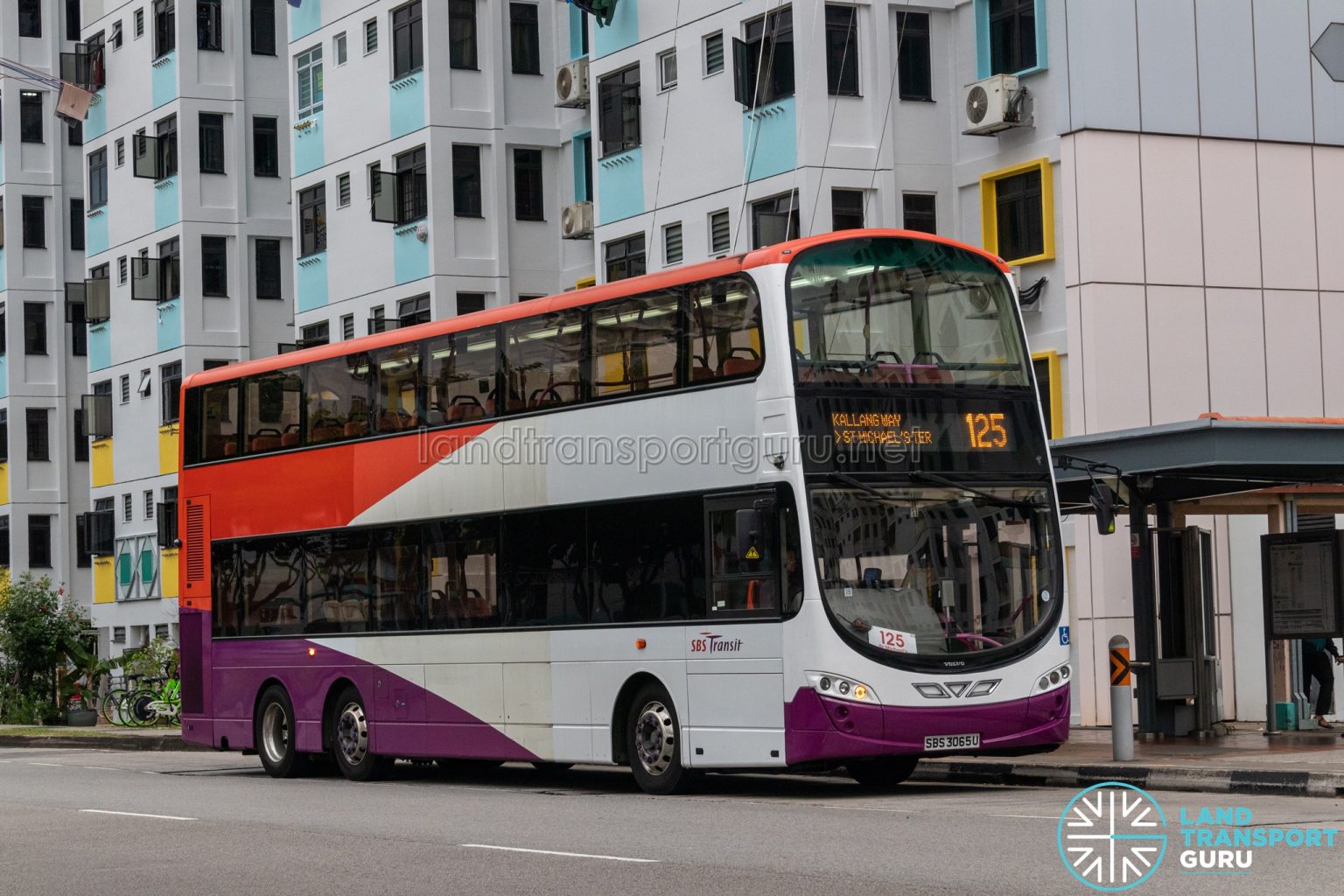Bus 125 – SBS Transit Volvo B9TL Wright (SBS3065U) | Land Transport Guru