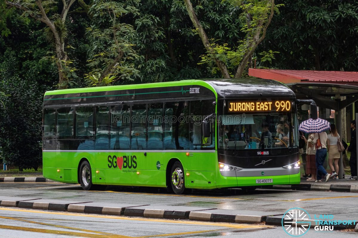 Bus 990 – Tower Transit Volvo BZL–SC Neustar City (SG4007T) | Land ...
